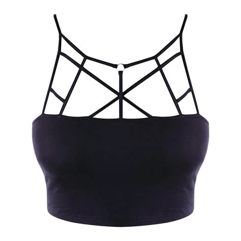 Buy Gamiss Women Sexy Crop Top Crochet Cropped Tops