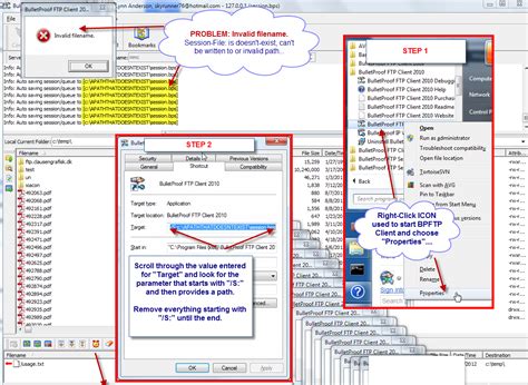 BPFTP Client For Windows BulletProof FTP Server