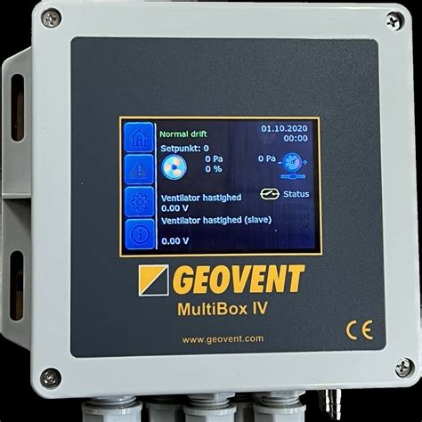 Ventilation Control Unit Multibox Iv Geovent With Display For
