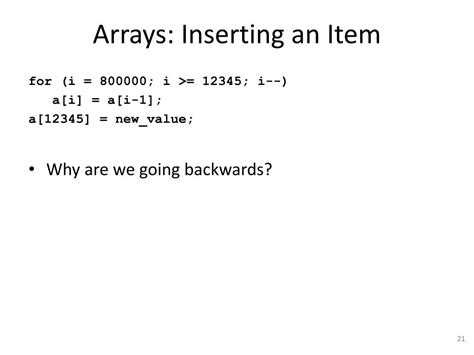 Ppt Elementary Data Structures Part 1 Arrays Lists Powerpoint