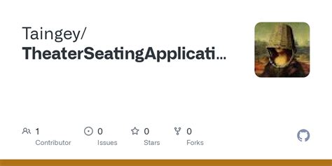 Github Taingeytheaterseatingapplication