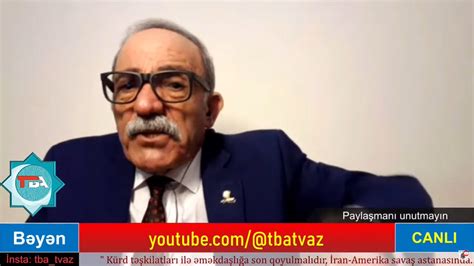 Tba Tv Cavad Ismayılbəyli Tbatvaz • Instagram Photos And Videos