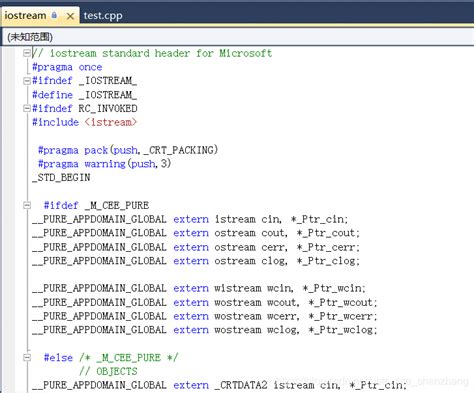 Iostream库到底是什么？存放在哪里？iostream文件在哪儿 Csdn博客