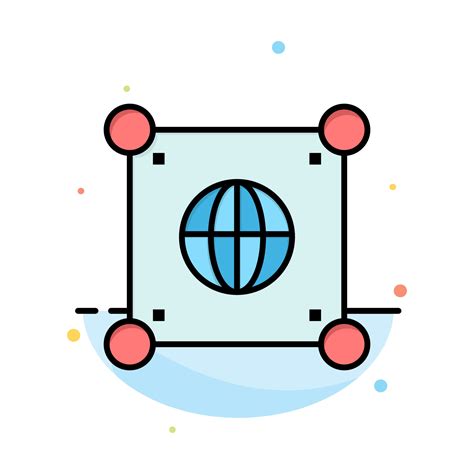 Globe Global World Science Abstract Flat Color Icon Template 17973713 Vector Art At Vecteezy
