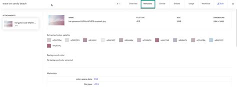 the anatomy of the asset modal smartsheet learning center