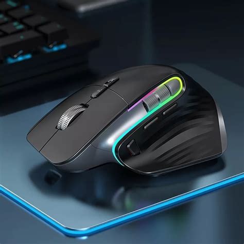 [geyes Phylina] Wireless Gaming Mouse เม้าส์ไร้สายสำหรับทำงาน เล่นเกมส์ M10 Pro 10 000 Dpi