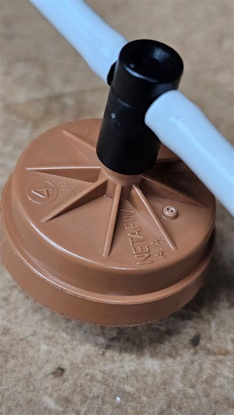 Barb Splitter Tee With Tapered Push Fit