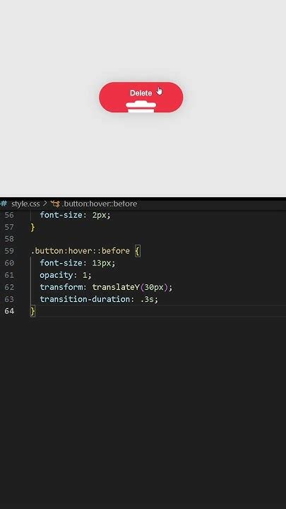 Animated Button In Css😍programming Coding Css Htmlcss Shorts