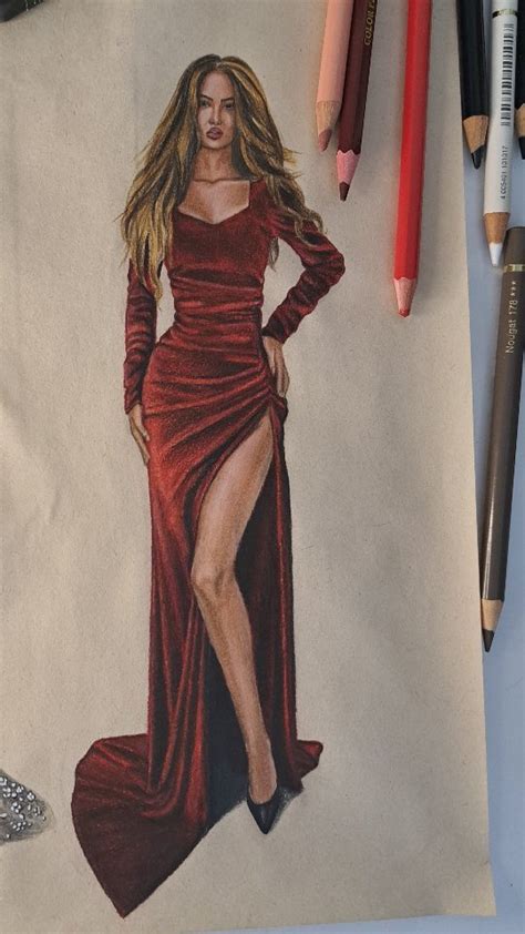 ‎طراح لباس تصویر ساز سمیرا سبحانی‎ ‎my New Illustration 🤍 اینم