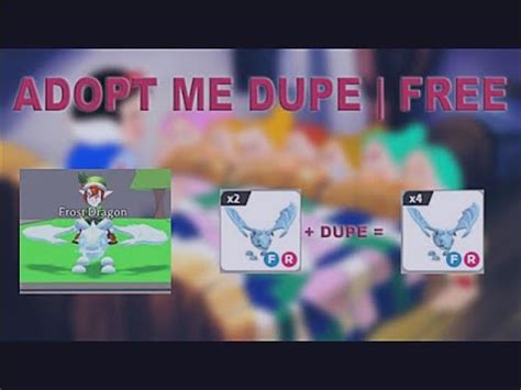 ADOPT ME DUPE FREE WORKS IN AUGUST YouTube