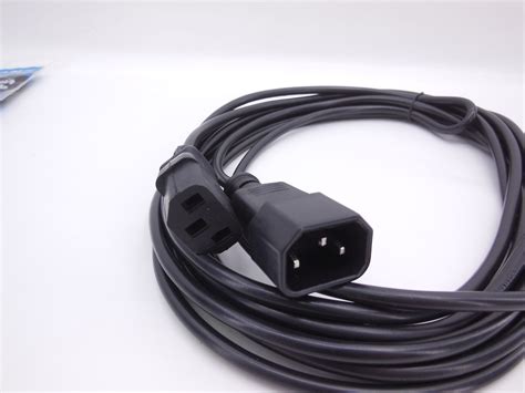 Кабель удлинитель Buro An23 1008 5 Iec C13 Iec C14 5 метров