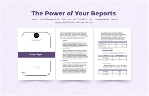 Simple Report Template In Google Docs Publisher Word PDF Download Template Net