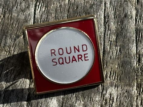 Pack Of 10 Small Round Square Pins Round Square