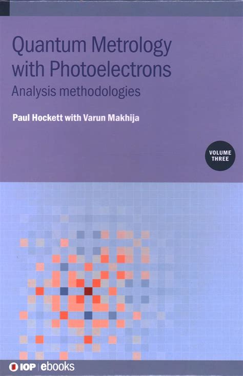 quantum metrology with photoelectrons analysis methodologies iop