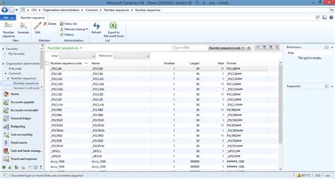 travel and expense number sequences in dynamics ax 2012 stoneridge