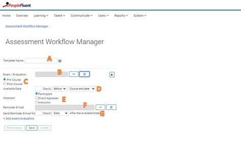 Assessment Workflow Manager Peoplefluent