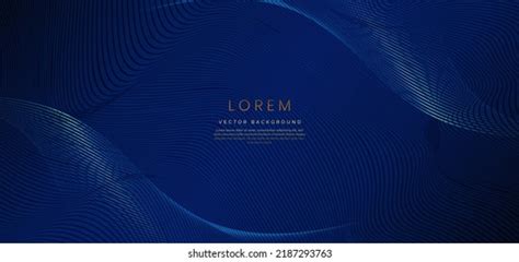 짙은 푸른색 배경 위로 휘어진 추상적 스톡 벡터로열티 프리 2171305269 Shutterstock