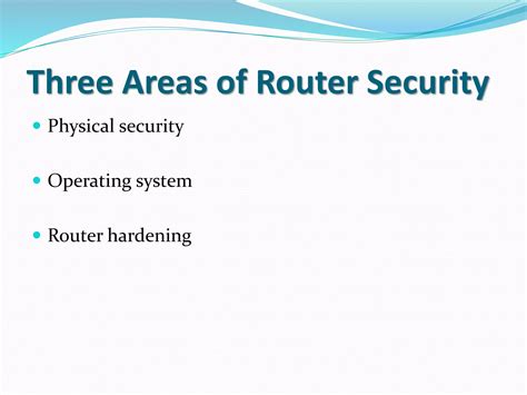 Securing Network Devices Pptx
