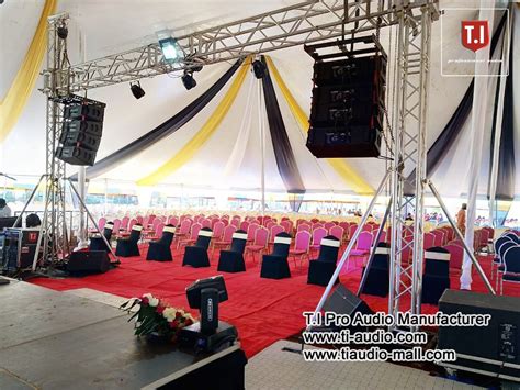 high quality double 15 inch empty speaker box cabinet line array sound