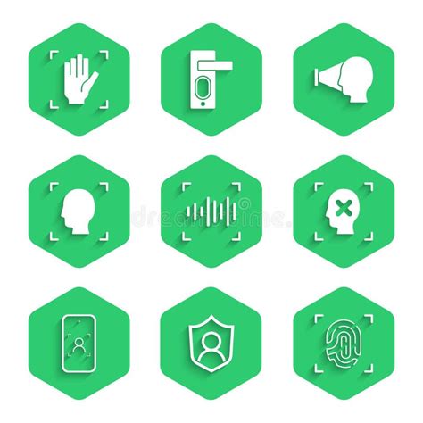 Set Voice Recognition User Protection Fingerprint Rejection Face Mobile And Face And Palm