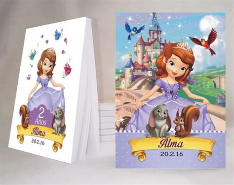 Princesita Sofía Souvenir Anotador Personalizado X48 En Venta En Mar