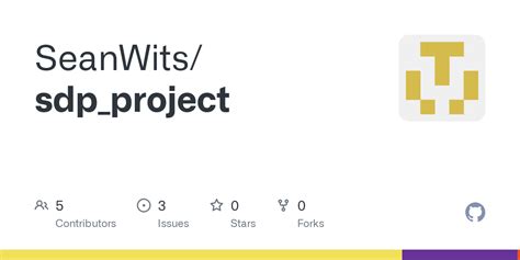 GitHub SeanWits Sdp Project