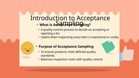 Acceptance Sampling In Quality Management Ppt Pptx