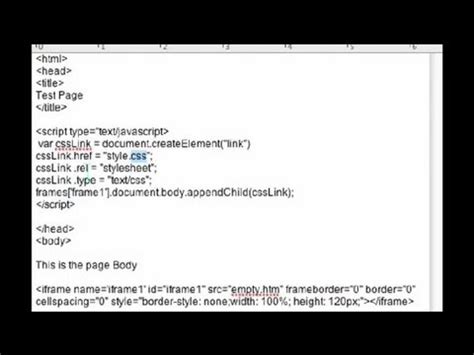 Adjusting CSS In IFrame Internet Mac Tutorials YouTube