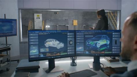 Engineers In Crash Test Lab Construction Stock Footage Ft Car Crash