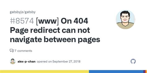 [] on 404 page redirect can not navigate between pages · issue 8574