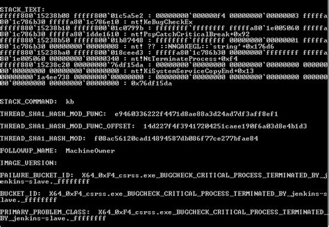 Jenkins 33282 Jenkins Windows Slave Restarted Our Production Server