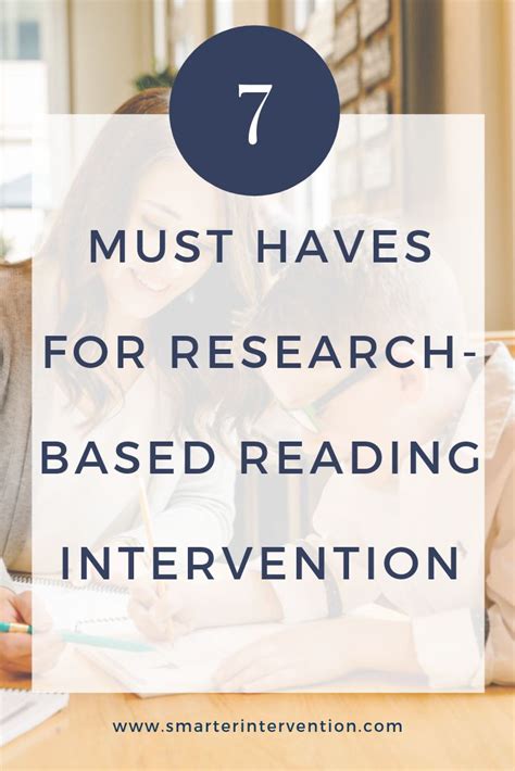 7 Must Haves For Research Based Reading Intervention — Ascend Smarter Intervention Reading