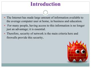 Firewall Ppt PPT