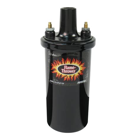 Pertronix 40511 Coil Flame Thrower 3 0 Ohm Black Autoplicity