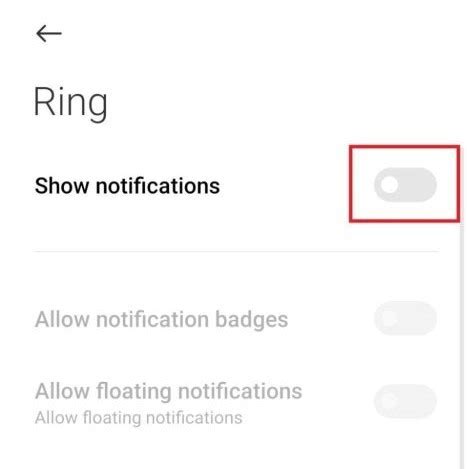 How To Turn Off Ring Notifications A Step By Step Guide