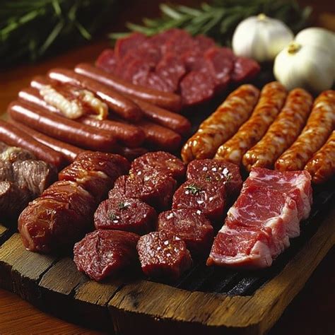 Free Assorted Meat Platter Image Meat Sausages Beef Download At Stockcake