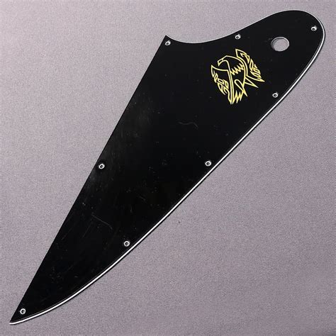 Used Gibson Firebird Pickguard Black Gold Reverb
