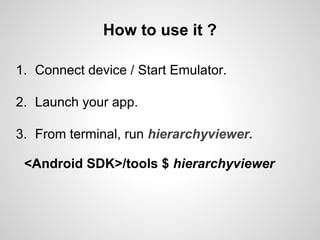 Hierarchy Viewer PPT