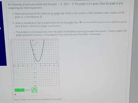 solved two functions f and g are related such that