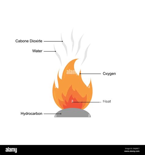 Combustion Reaction Diagram