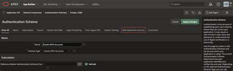 how to integrate oracle real application security with apex on oracle