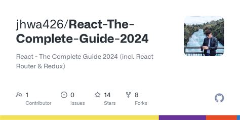 Github Jhwa426 React The Complete Guide 2024 React The Complete Guide 2024 Incl React
