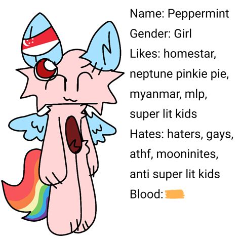 My Rainbow Dash Oc Peppermint : r/OriginalCharacter