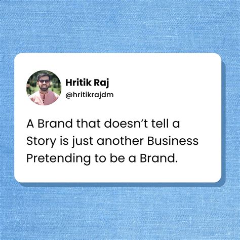 hritik raj on linkedin branding brand marketing storytelling