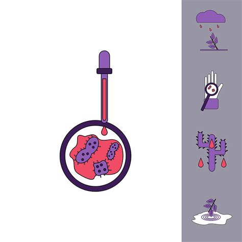 Collection Of Icons And Spread Of Infection Vector Eps Ai Uidownload