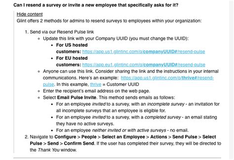 Unable To Start Survey Glint Community