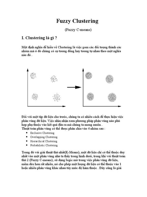 fuzzy clustering pdf