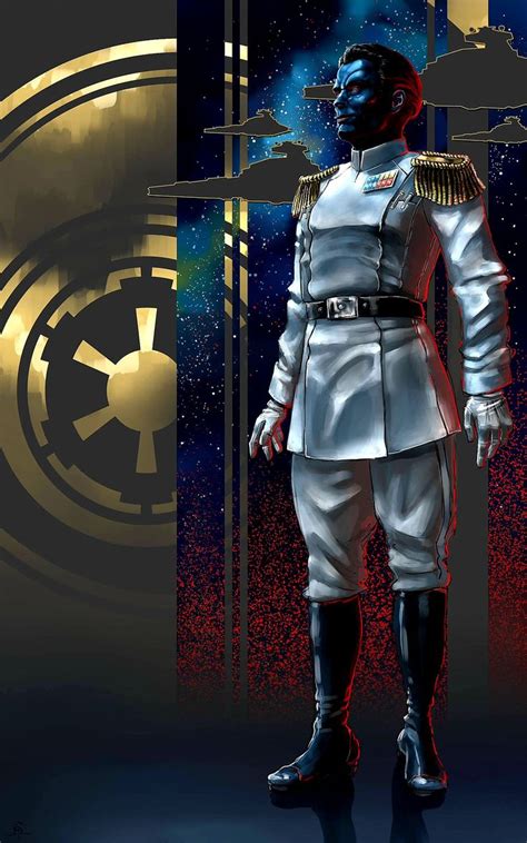 Thrawn Thrawn Office Star Wars Thrawn Art Admiral Thrawn Art