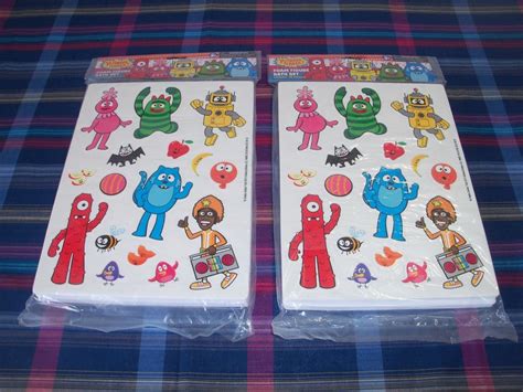 Yo Gabba Gabba Bath Toy Foam Figures Buddies Set Toys 32 Piece In Each