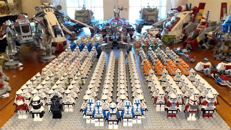 Lego Clone Trooper Army Lego Star Wars Clone Army Building Fun